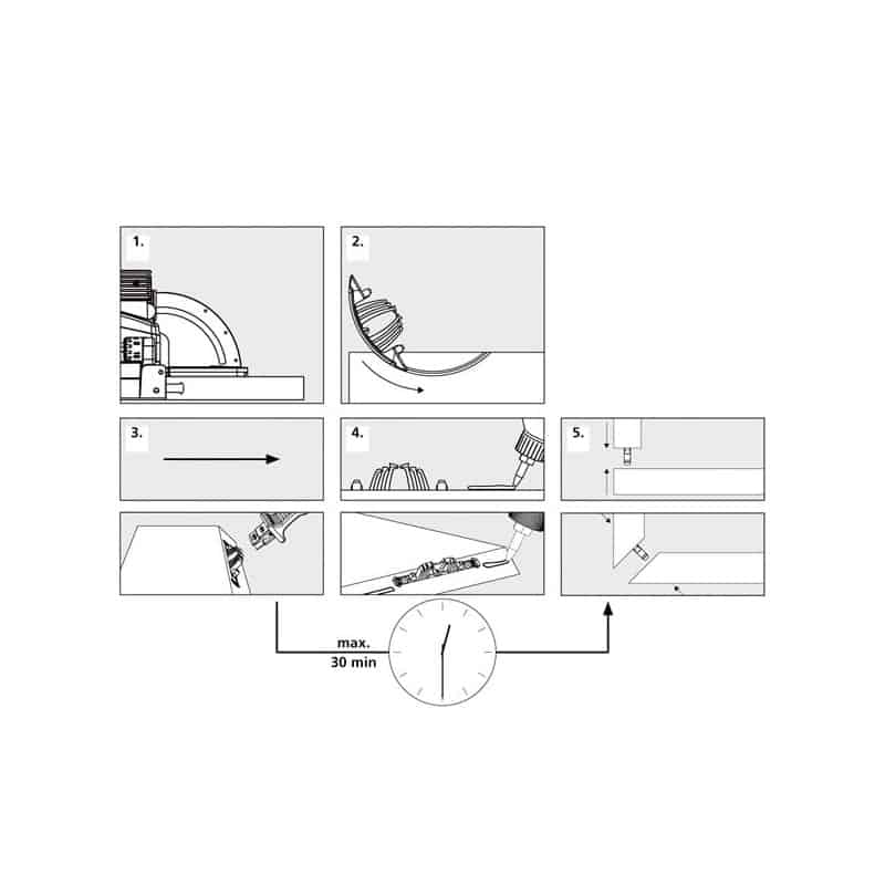 LAMELLO Tenso P-14 sans clip de pré-tension