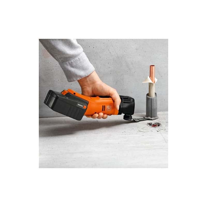 FEIN Découpeur ponceur SuperCut 18V AFSC18Q sanitaire chauffage