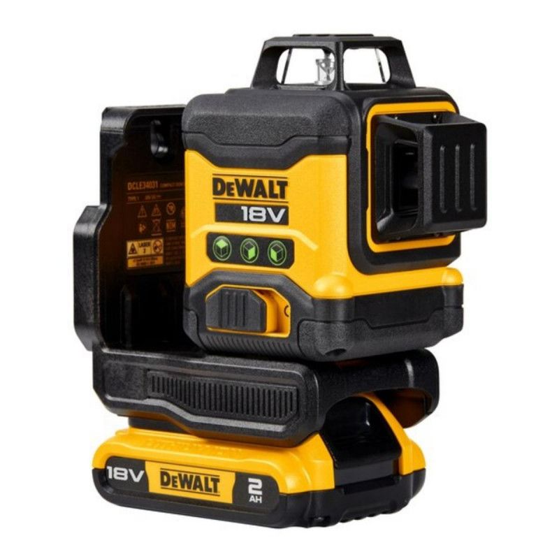 DEWALT | Laser multilignes vert 3x360° 18V 2Ah | DCLE34031D1-QW