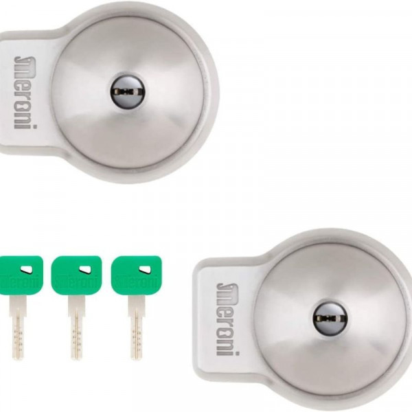 MERONI | Serrure antivol UFO+ kit de 2 avec 3 clés | 806H3232B