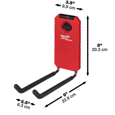 Crochets droits PACKOUT Milwaukee 4932480700
