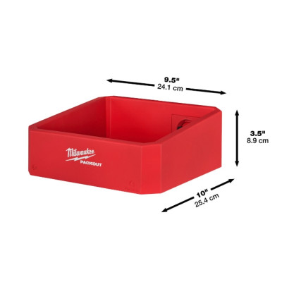 Petite étagère de rangement style PACKOUT Milwaukee 4932480713