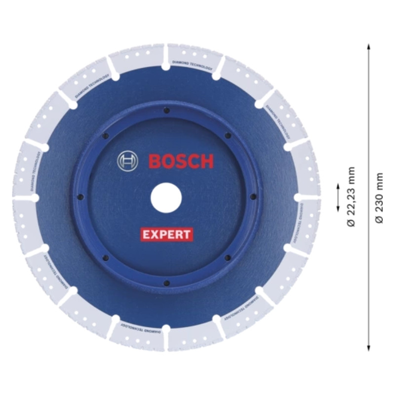 BOSCH Expert | Disque à tronçonner diamant pour tuyaux