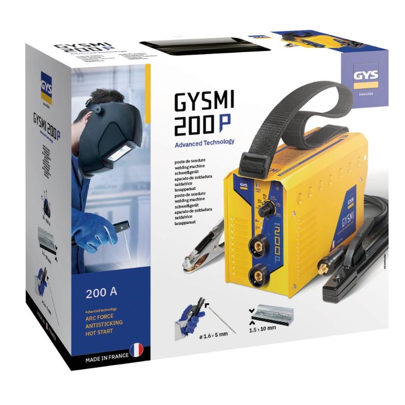 GYS Poste MMA Inverter GYSMI 200P avec valise - 030794