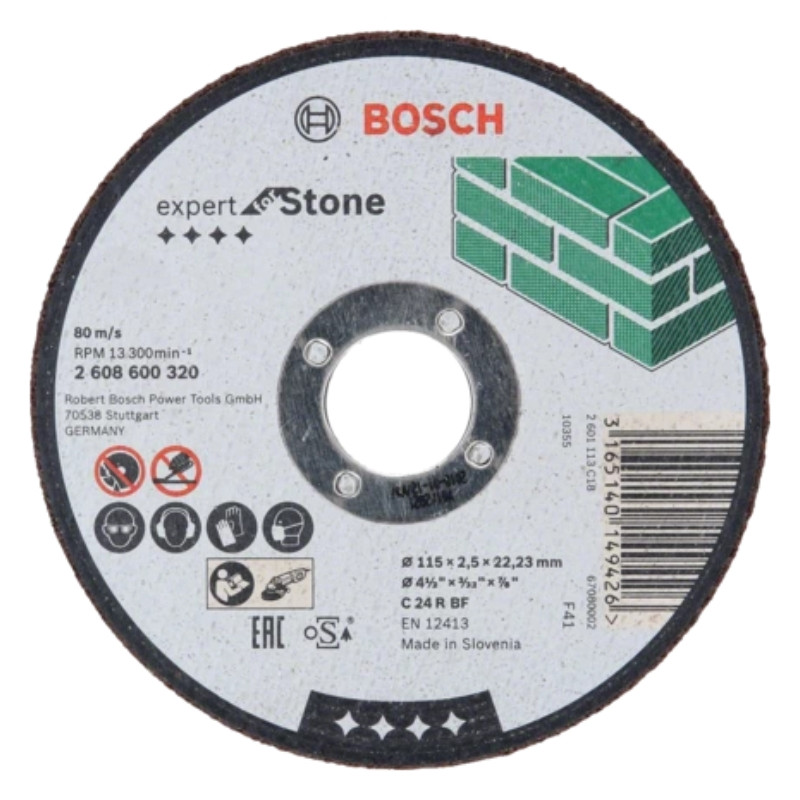 BOSCH | Disque à tronçonner Expert for Stone - Moyeu plat