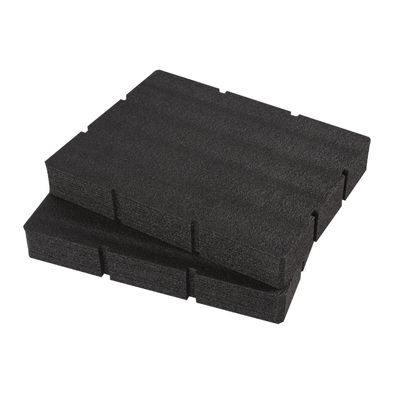 Insert mousse 2 tiroirs pour coffret PACKOUT Milwaukee 4932479157