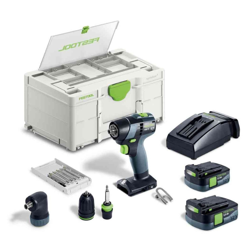FESTOOL | Perceuse-visseuse sans fil TXS 12 2,5-Set | 576874
