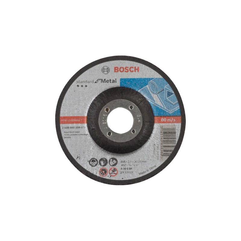 BOSCH Disque à tronçonner Standard for Métal Moyeu déporté