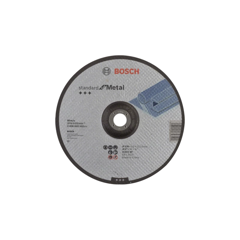 BOSCH Disque à tronçonner Standard for Métal Moyeu déporté