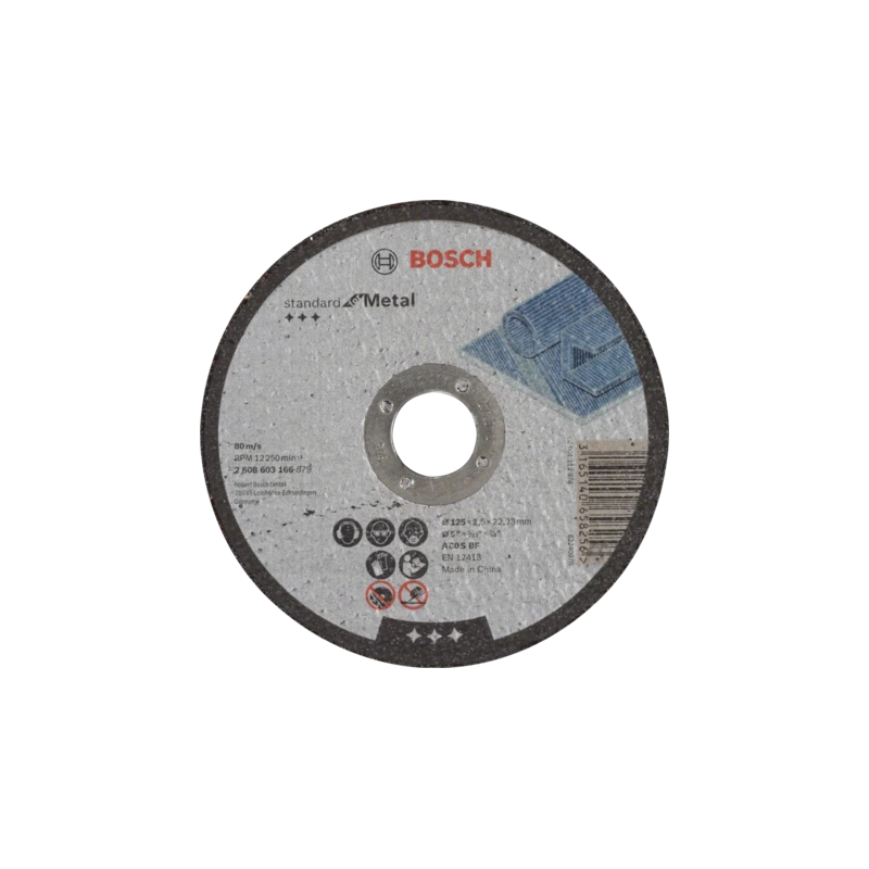 BOSCH | Disque à tronçonner Standard for Métal | Moyeu plat