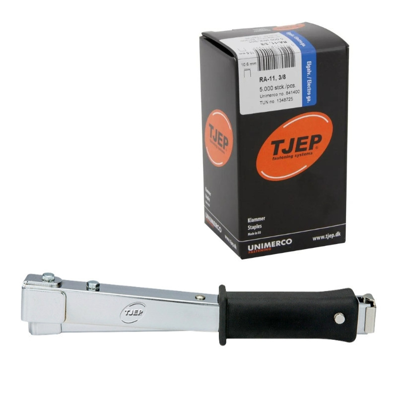 TJEP | Pack Agrafeuse marteau + 5000 agrafes