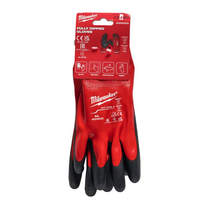 MILWAUKEE | Gants de protection | Fully Dip Cut A Gloves