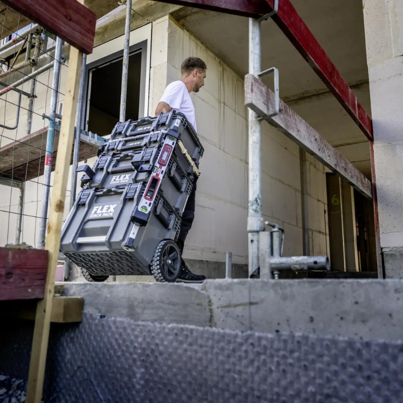 FLEX | Boîte de transport sur roues STACK PACK TK-L SP RB | 531464