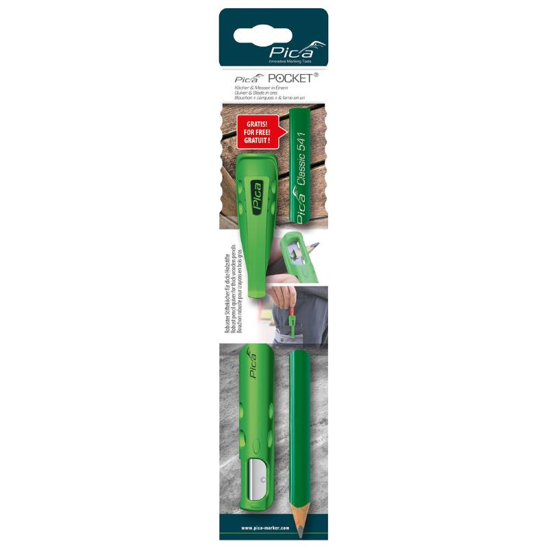 PICA | Crayon de maçon + porte crayon | 505/02