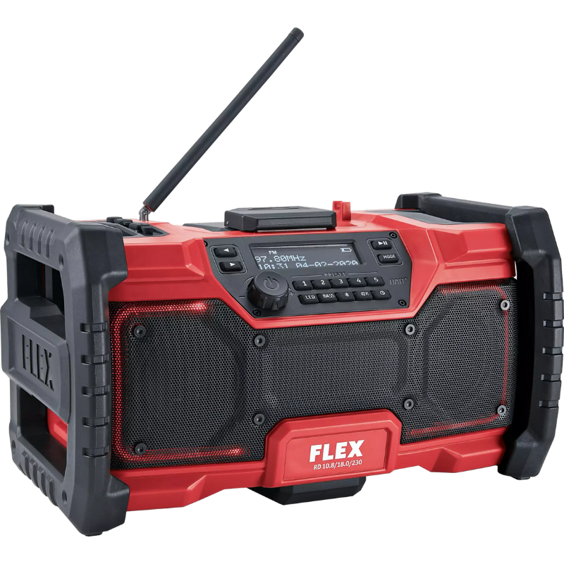 FLEX | Radio de chatier 18V Solo RD 10.8/18.0/230 | 484857