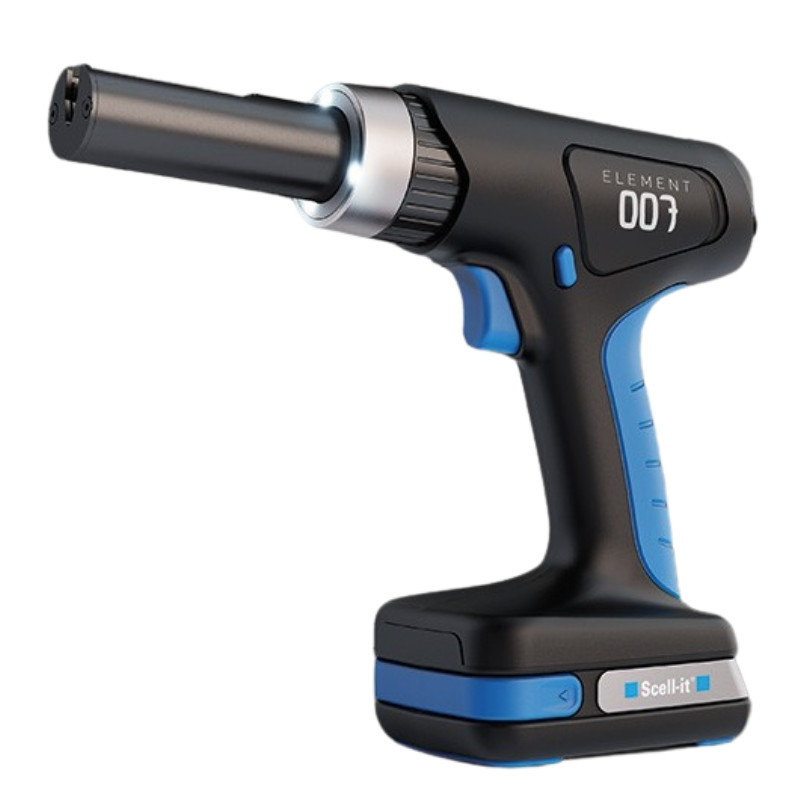 SCELL-IT - Outil de pose 18V 1x2Ah chevilles à corps creux M4-M8 | E-007-1XBAT