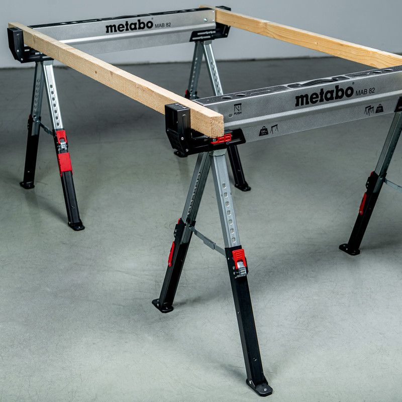 Jeu de deux chevalets en acier MAB 82 Metabo 626990000