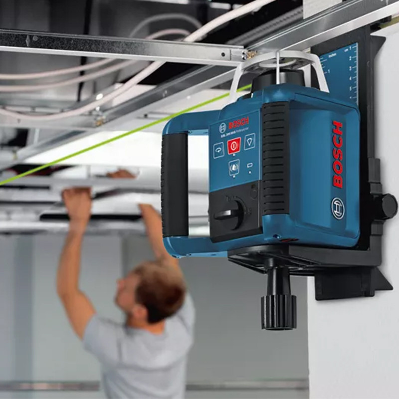 Laser rotatif auto-nivelant lignes vertes Bosch GRL 300 HVG 0601061701