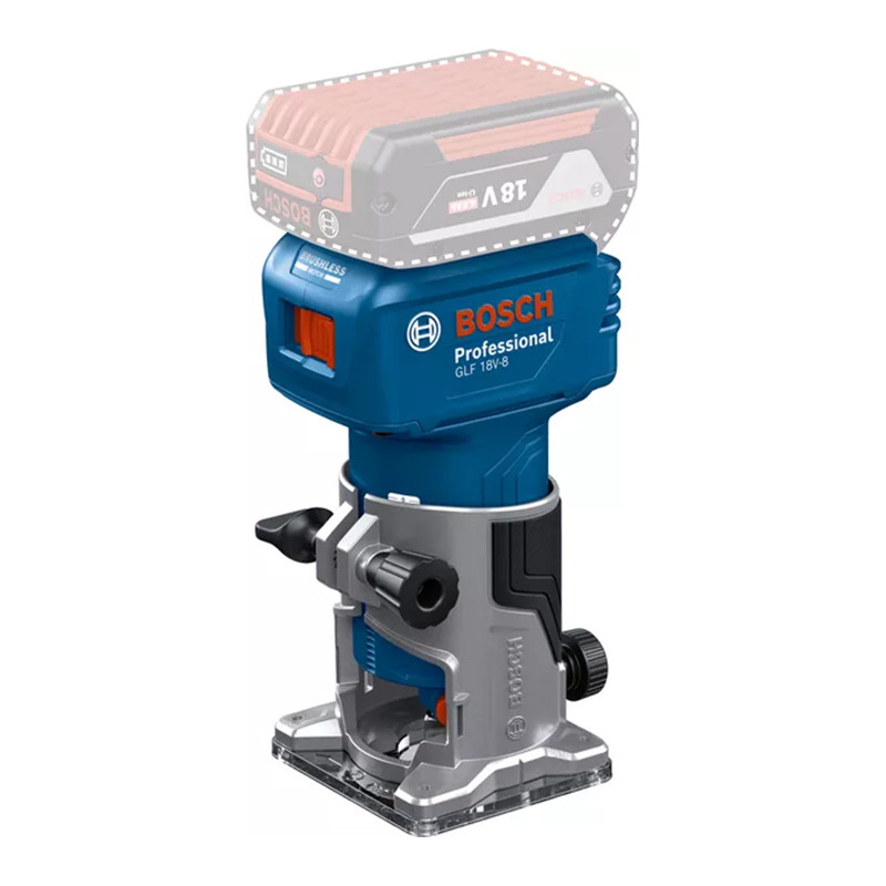 Affleureuse 18V Bosch GLF 18V-8 pour profilage et affleurage