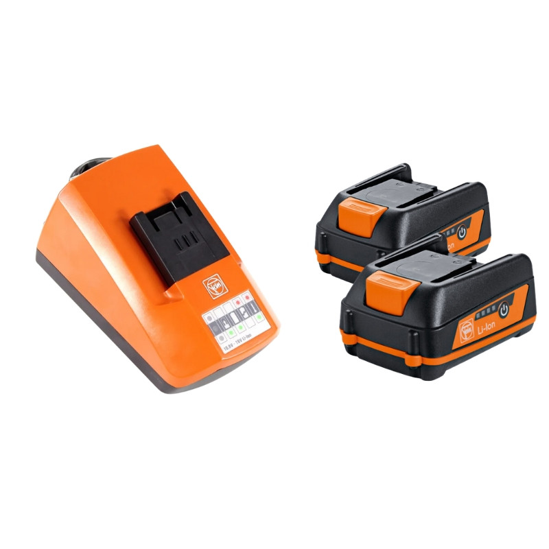 FEIN | Pack 2 batteries 3,0 Ah + chargeur 12V | 92604317010